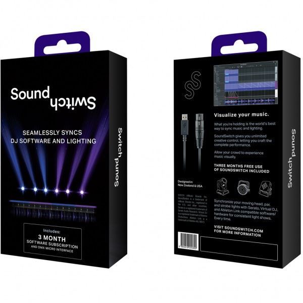Soundswitch; MICRO DMX INTERFACE. Music Life - Dj Point & Service
